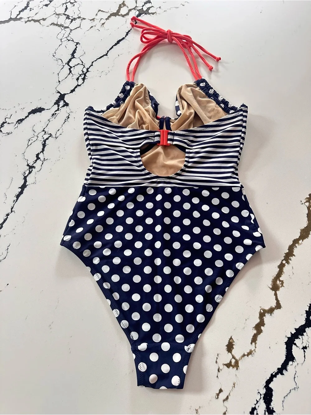 Pour Moi | Swim | Pour Moi Onepiece Halter Swimsuit No Padding Size 32f ...
